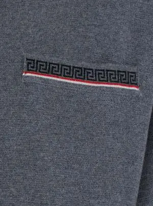 Versace Wool With Greca