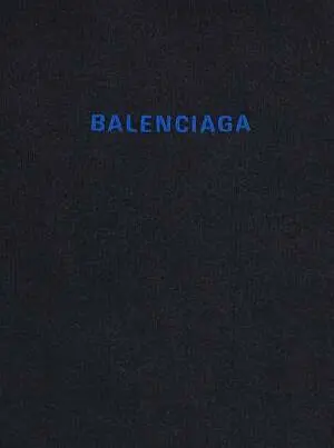 Balenciaga High Neck Hoodie 2zn Bal Back Gradient Dry Moll