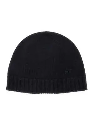 Bottega Veneta Classic Wool Knit Beanie/midnight Blue - Multicolor