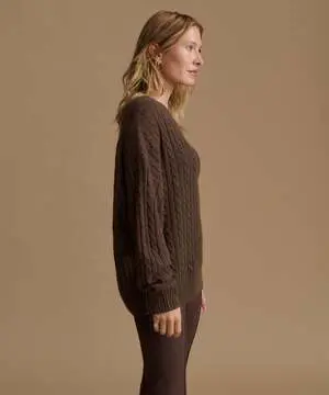 Jenni Kayne Nell V-neck Sweater - Multicolor,bronze