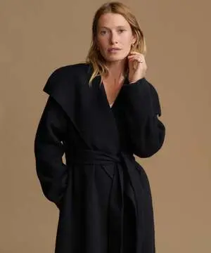Jenni Kayne Blanket Coat - Black