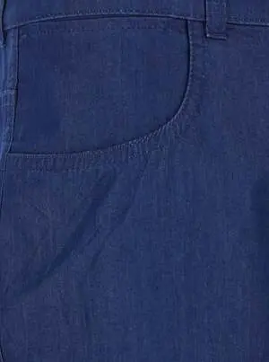 Givenchy Blue Bermuda Shorts With Logo Print On The Back In Cotton Blend For
