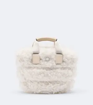 Moncler Caradoc Micro Top-handle Bag - White