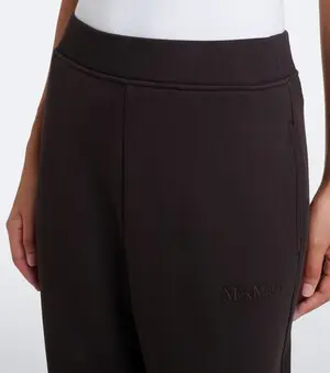 Max Mara Cotton-blend Sweatpants