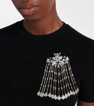 Rabanne Crystal-embellished Necklace