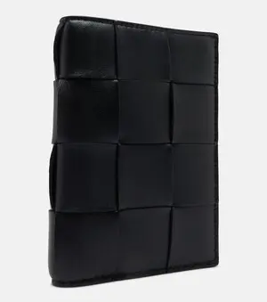 Bottega Veneta Intrecciato Leather Passport Holder