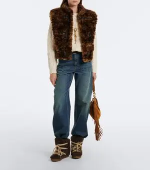 Isabel Marant Étoile Nowles Shearling Snow Boots