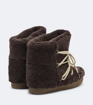 Isabel Marant Étoile Nowles Shearling Snow Boots