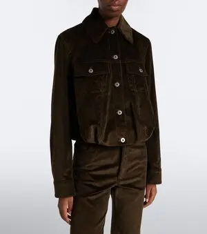 Loewe Cotton Corduroy Blouson Jacket