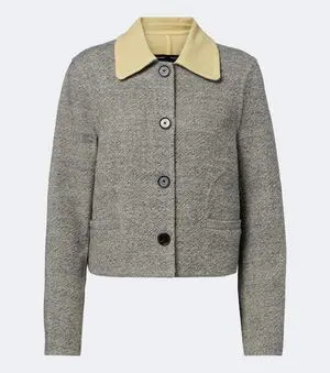 Proenza Schouler Gaella Wool-blend Jacket - Multicoloured