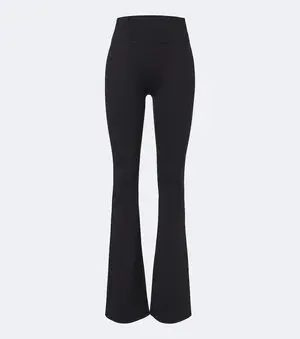 NIKESKIMS Matte Flared Leggings - Black