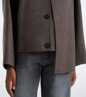 Max Mara Scarf-detail Wool Jacket