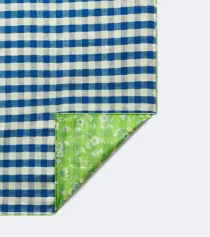 Loewe X Cosima Von Bonin Checked Silk Twill Scarf