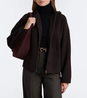 Max Mara Wool And Cashmere Hoodie