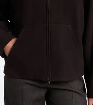 Max Mara Wool And Cashmere Hoodie