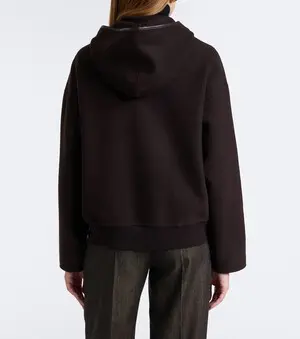 Max Mara Wool And Cashmere Hoodie