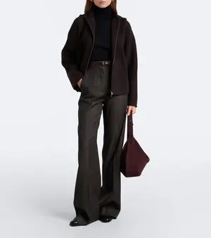 Max Mara Wool And Cashmere Hoodie