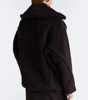 Max Mara Alpaca, Wool, And Silk Peacoat