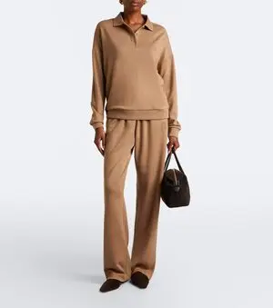 Max Mara Virgin Wool Polo Sweater - Brown