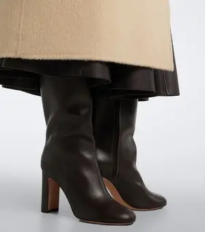 FERRAGAMO Leather Knee-high Boots