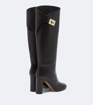 FERRAGAMO Leather Knee-high Boots
