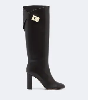 FERRAGAMO Leather Knee-high Boots