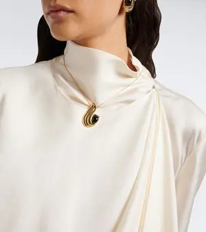FERRAGAMO Embellished Pendant Necklace