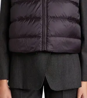 Max Mara Zip-up Puffer Vest
