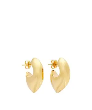 Bottega Veneta Claw Small -plated Earrings - Gold