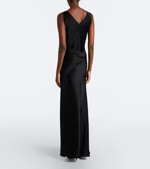 Max Mara Elegante Satin Gown