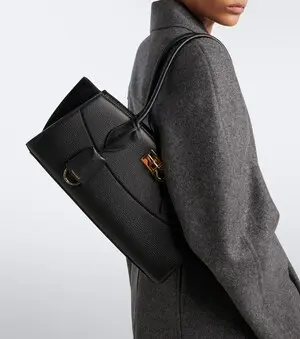 FERRAGAMO Studio East-west Small Leather Shoulder Bag