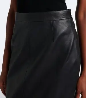 Altuzarra Hank Leather Pencil Skirt