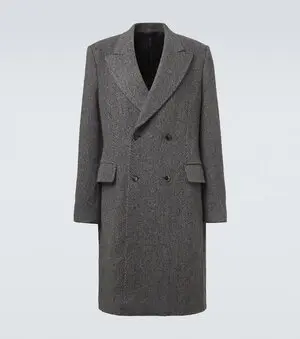 Gabriela Hearst Mcaffrey Herringbone Wool And Cashmere Coat
