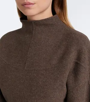 Max Mara Wool And Cashmere-blend Sweater Dress