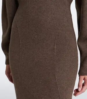 Max Mara Wool And Cashmere-blend Sweater Dress