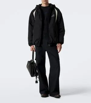 Balenciaga Logo Cotton Hoodie