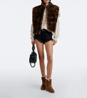 Isabel Marant Étoile Cylia Suede Wedge Ankle Boots