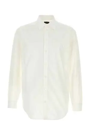 Balenciaga Poplin Shirt - White
