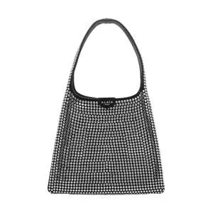 Alaïa Small Hobo Bag With Studs - Black