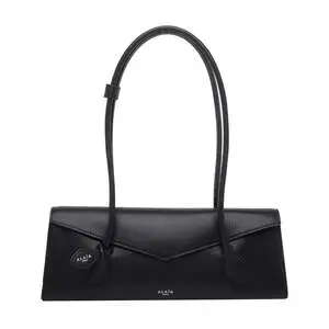 Alaïa Medium Teckel Flap Shoulder Bag - Black