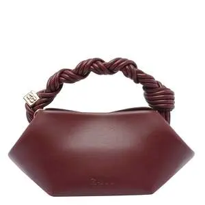 GANNI Mini Bou Handbag - Red