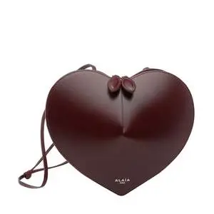 Alaïa Le Coeur Crossbody Bag - Red