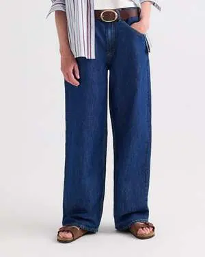Twp Dark Wash Bottoms For Women