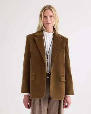 TWP Jillian Blazer In Torkel Corduroy