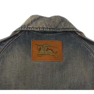 Burberry Trench Mayfair Cropped Denim Jacket