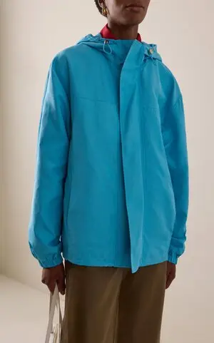 LII Hooded Shell Anorak Jacket - Blue