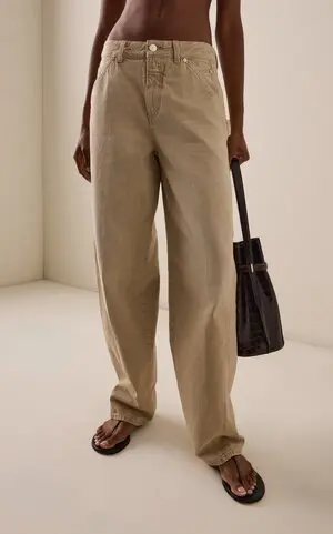 Closed Weston Rigid Mid-rise Wide-leg Jeans