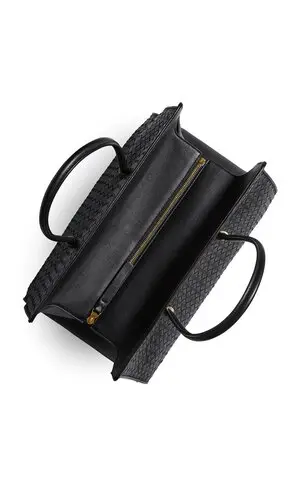 Bottega Veneta Medium Barbara Intrecciato Leather Tote Bag