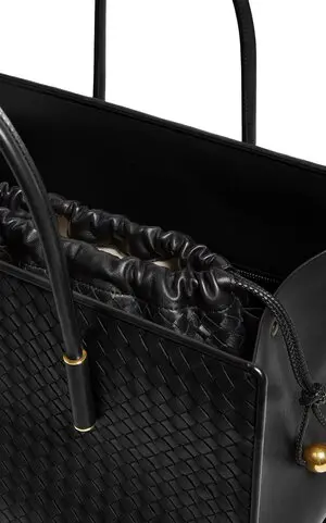 Bottega Veneta Medium Barbara Intrecciato Leather Tote Bag