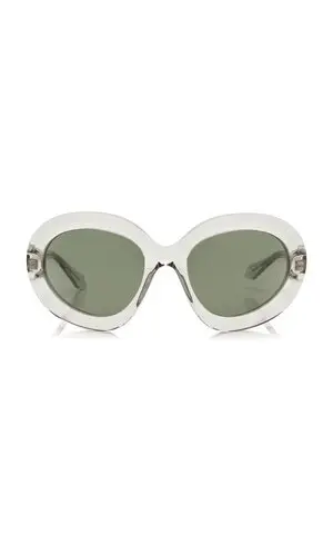 Alaïa Butterfly-frame Acetate Sunglasses